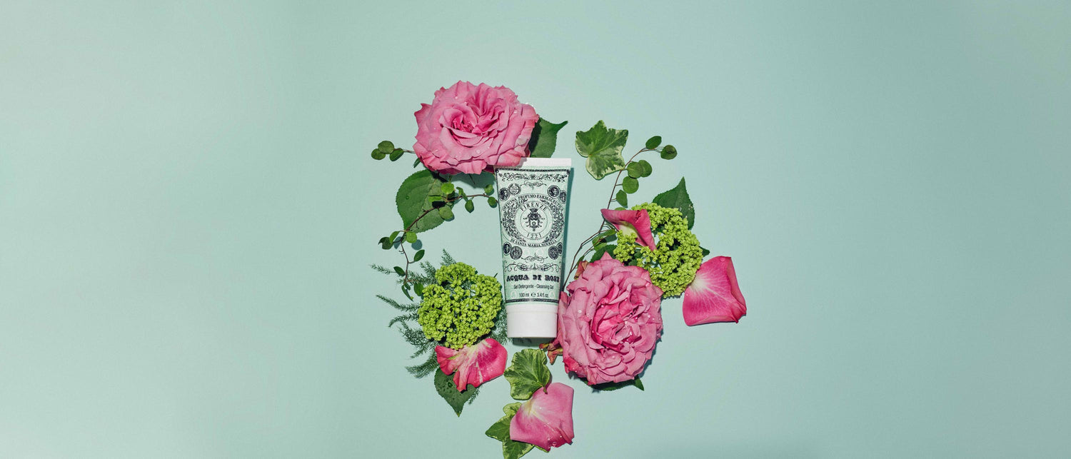 Acqua di Rose: Cleansing Gel - Santa Maria Novella
